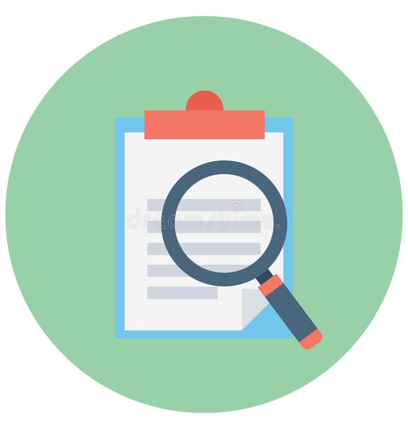 Text Search Isolated Vector Icon that Can Be Easily Modified or Edit ...