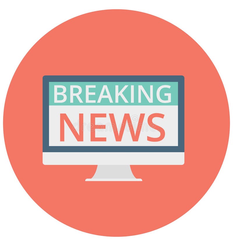 Digital News, Online News Isolated Vector Icon that Can Be Easily ...