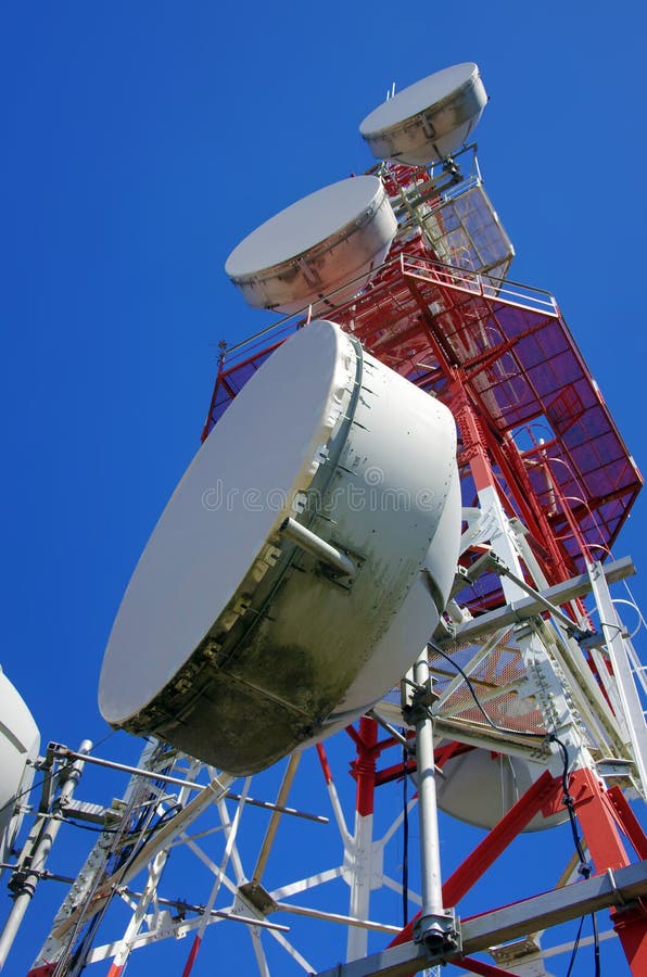 Communications Antenna stock photo. Image of emitter - 31994836