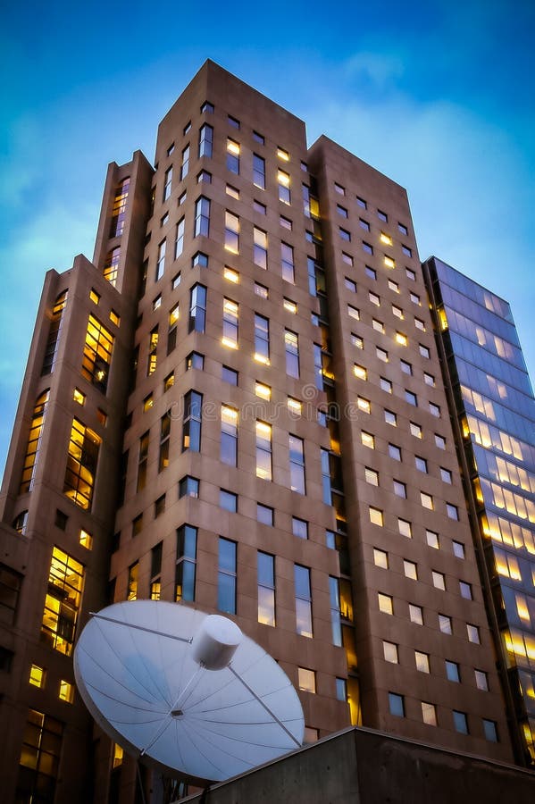 Communications stock image. Image of dish, city, communications - 48688637