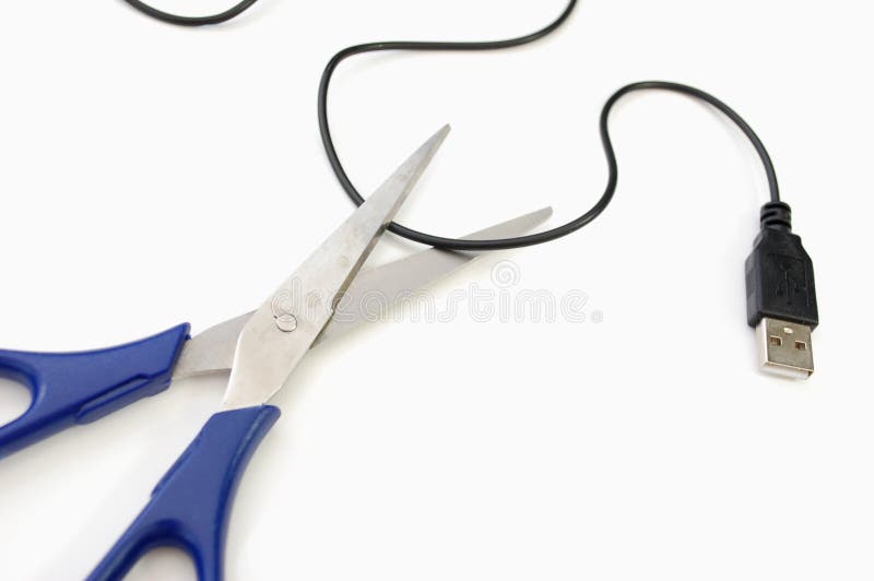 Communications cut stock photo. Image of fibre, concept - 13575684