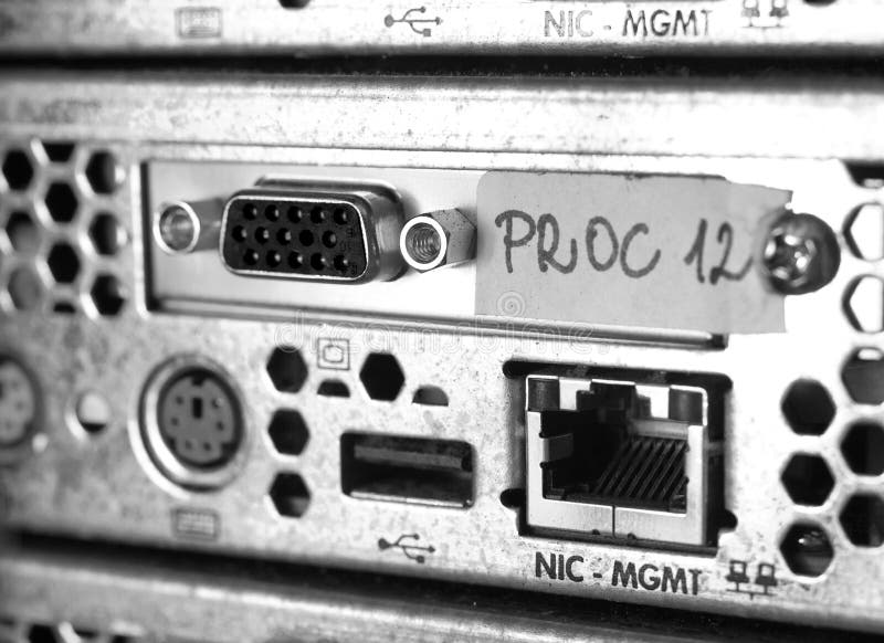 Communications ports stock photo. Image of electric, unused - 21040238