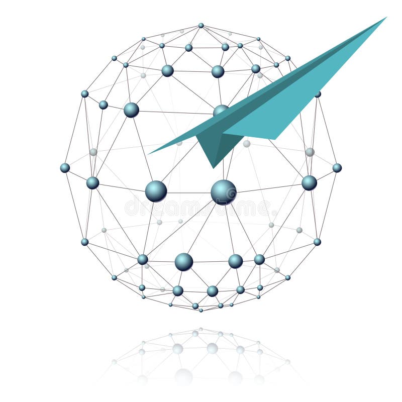 Communications Sector And Light Stock Vector - Illustration of image ...