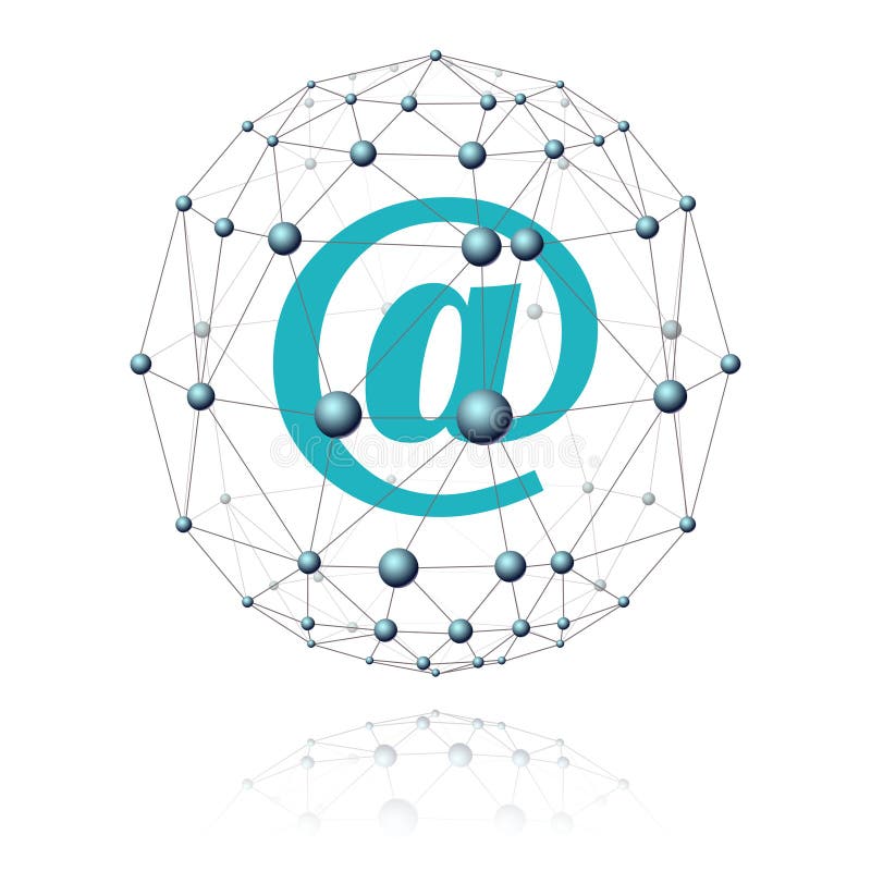 Communications Sector and the Symbol Stock Vector - Illustration of ...