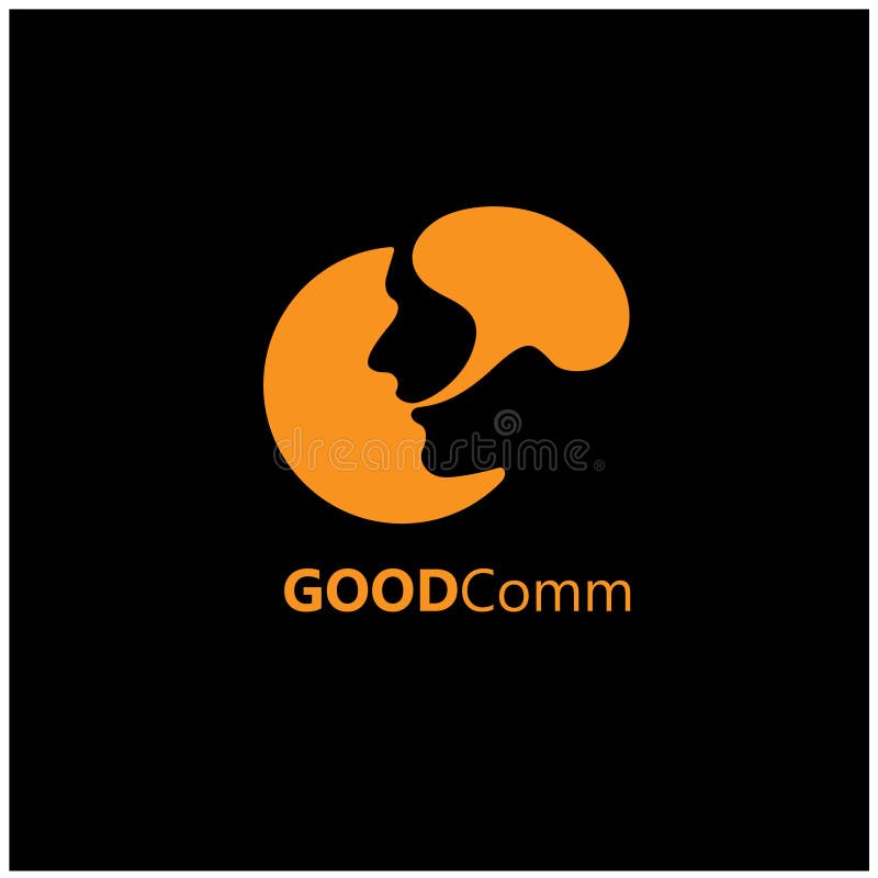 Communications Simple Shape Logo Design Stock Vector - Illustration of ...