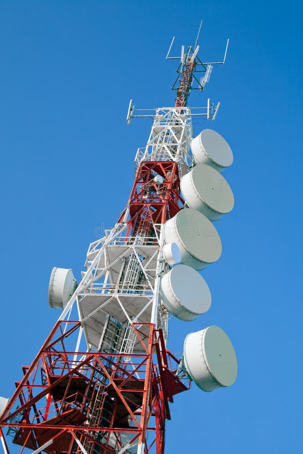 Communication tower stock photo. Image of disclosing, articulation - 33620