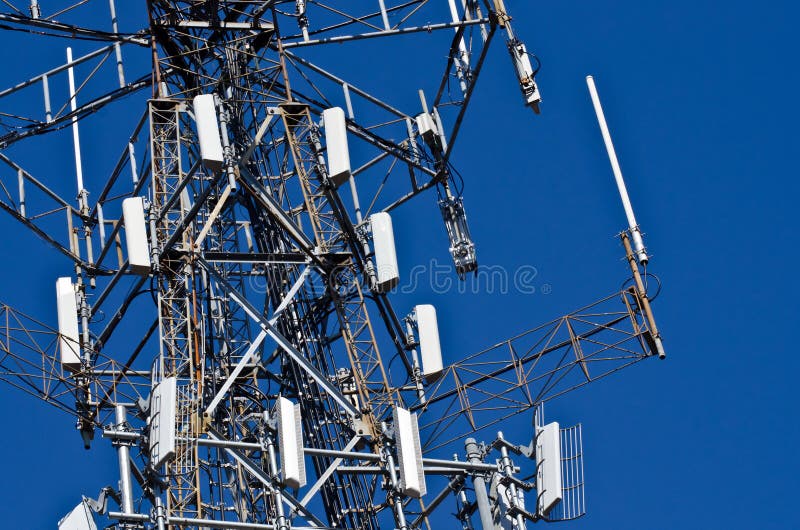 Communications Tower stock image. Image of mast, communications - 22179017