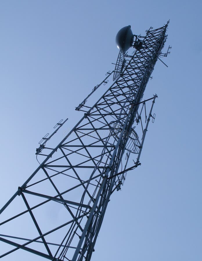 Communications Tower stock image. Image of communications - 7473865
