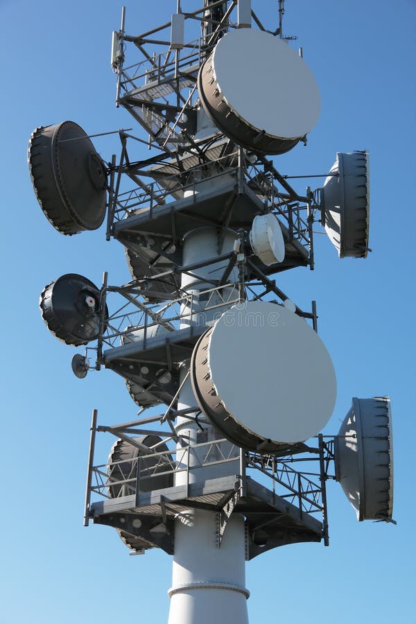 Communications Tower stock image. Image of radio, tower - 2975581