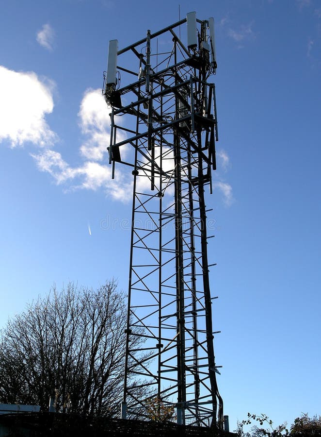 Communications Tower stock image. Image of communication - 80134509