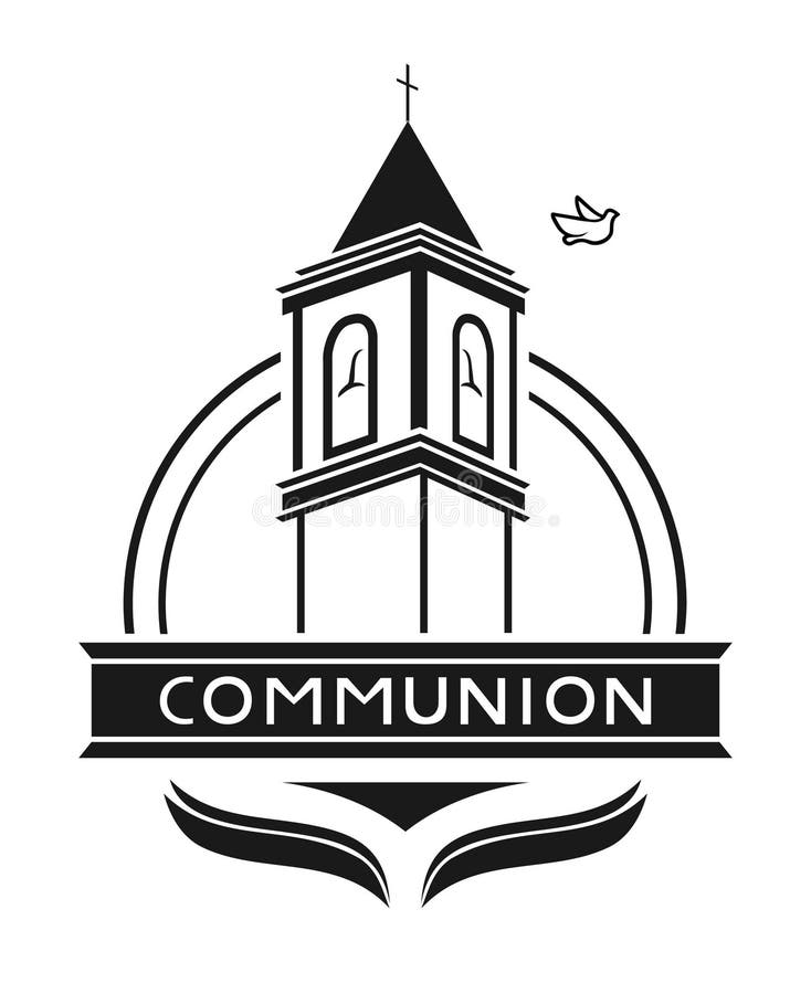 Communion church flat draw stock vector. Illustration of gospel - 298422213