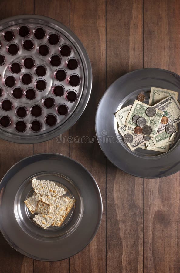 The Communion or Lords Supper with the Offering Stock Photo - Image of ...