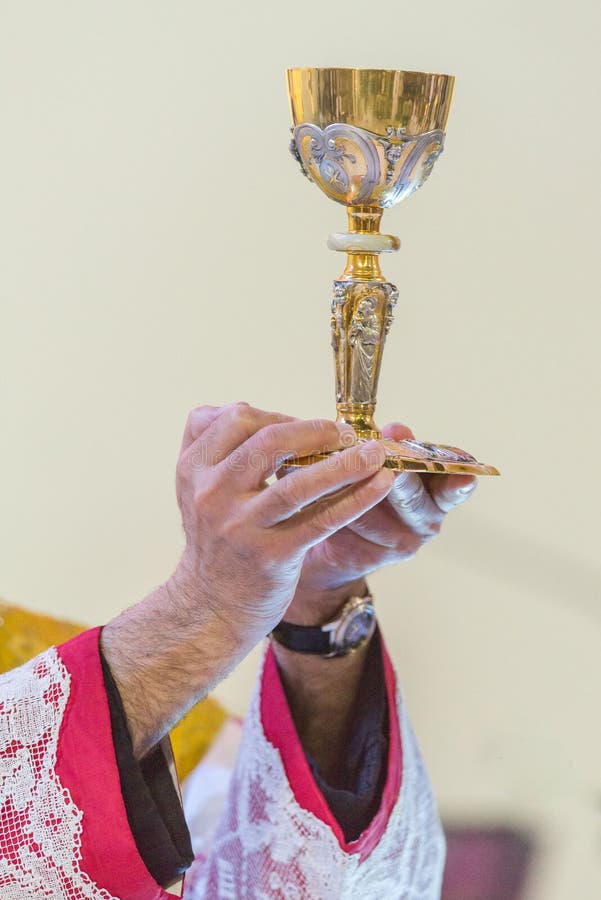 Communion Rite stock image. Image of ritual, goblet, rite - 89854507