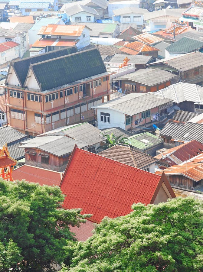 Communit roofs stock image. Image of england, urban, view - 89580077