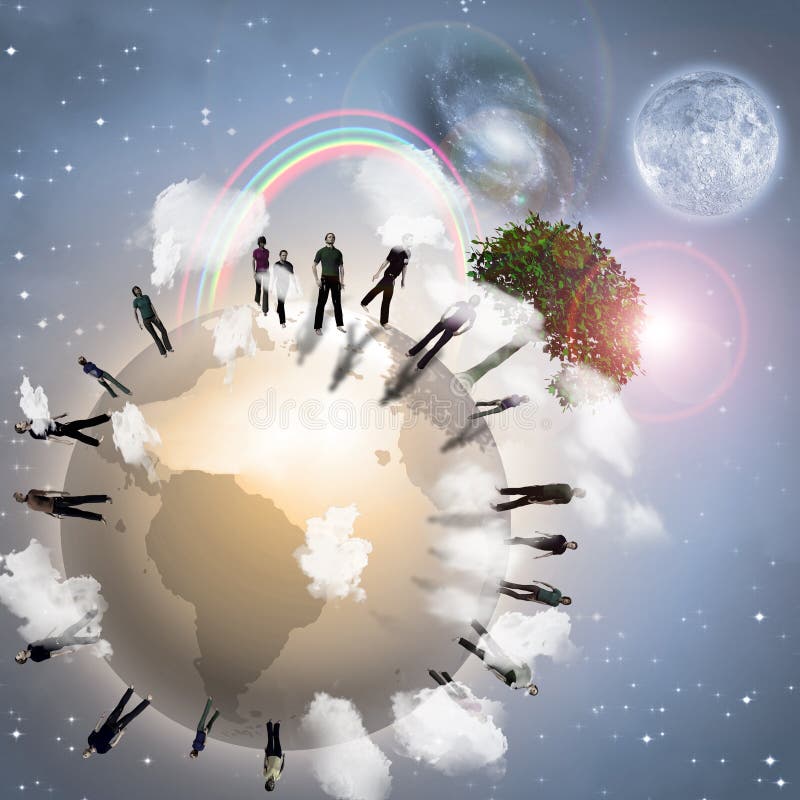 Community stock illustration. Illustration of global - 14013427