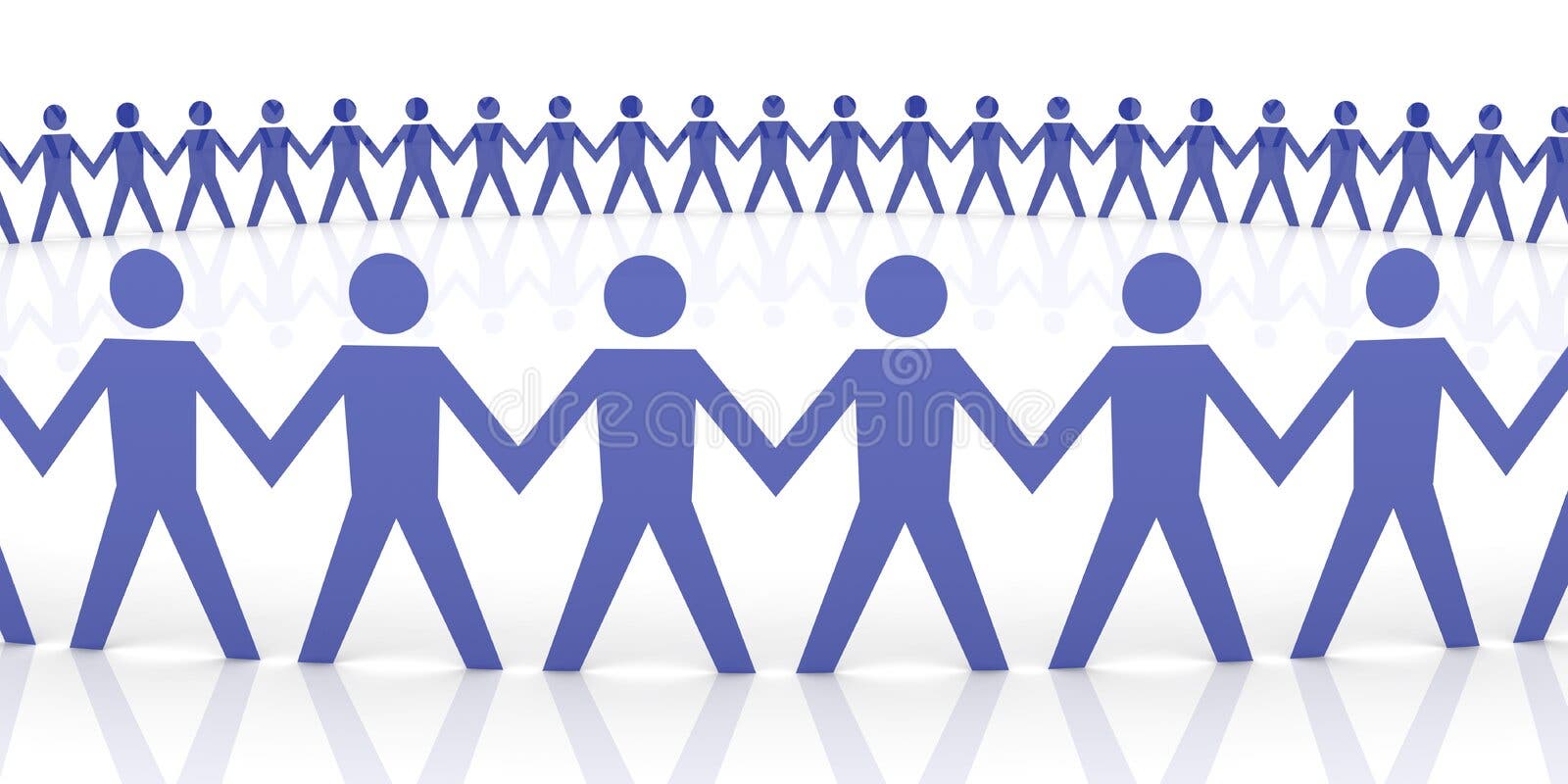 Business people chain stock vector. Illustration of congregation - 2218113