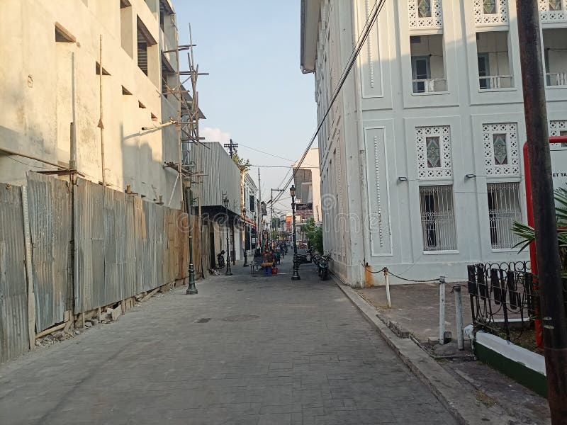 The Community is Active in the Tourist Area of ??the Old City of ...