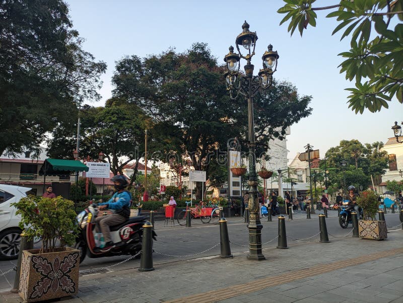 The Community is Active in the Tourist Area of ??the Old City of ...