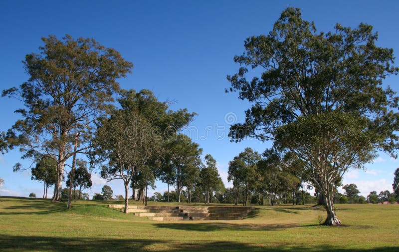 Community Amphitheater stock image. Image of wetlands, oval - 979265