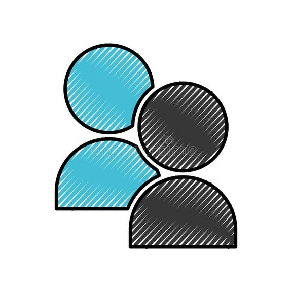 Community Avatars Isolated Icon Stock Vector - Illustration of leader ...