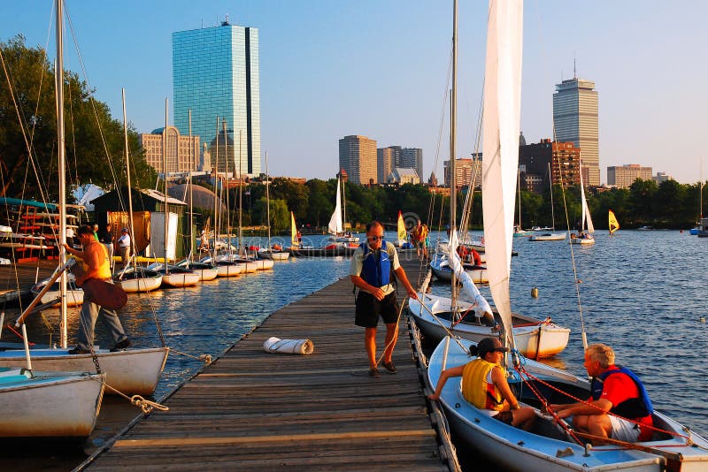Community Boating, Boston editorial image. Image of economics - 78046810