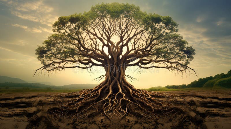 Roots Tree Community Stock Illustrations – 1,078 Roots Tree Community ...