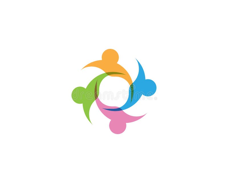Community care logo vector stock vector. Illustration of culture ...