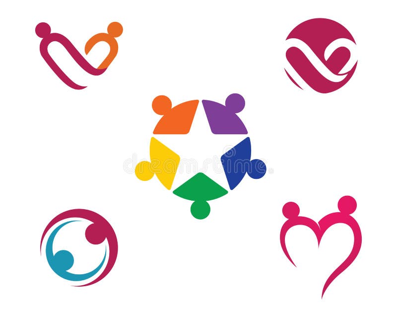 Community Care Logo stock vector. Illustration of human - 68357641