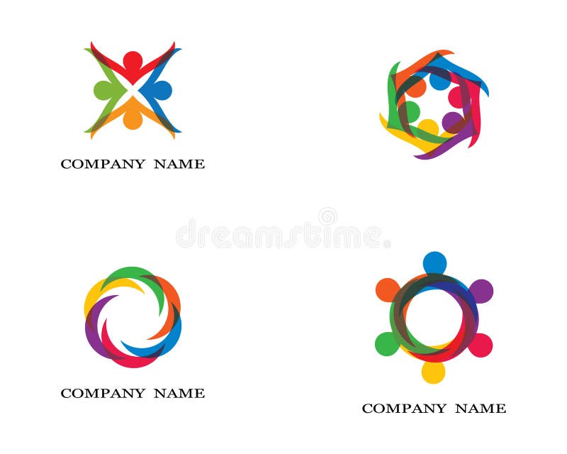 Community Care Symbol Illustration Design Stock Vector - Illustration ...