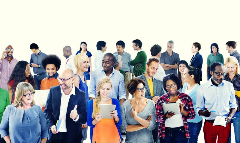 Community Casual People Communication Friendship Concept Stock Photo ...