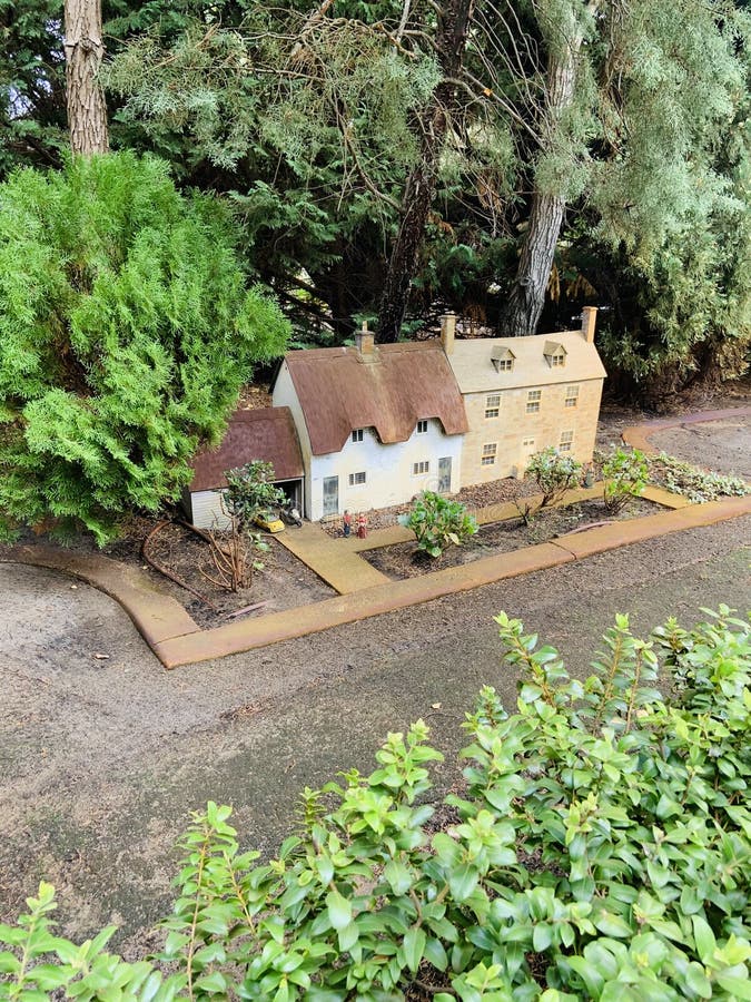 Community Centre Miniature Model of a Tower in Perth Editorial Stock ...