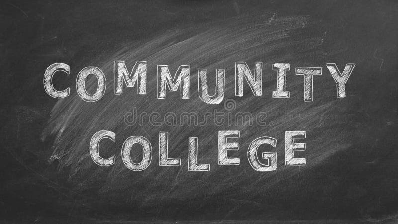 Community College. Text on Blackboard Stock Footage - Video of coaching ...