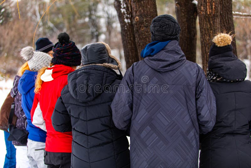 Community of Conservationists Standing in a Circle Stock Photo - Image ...
