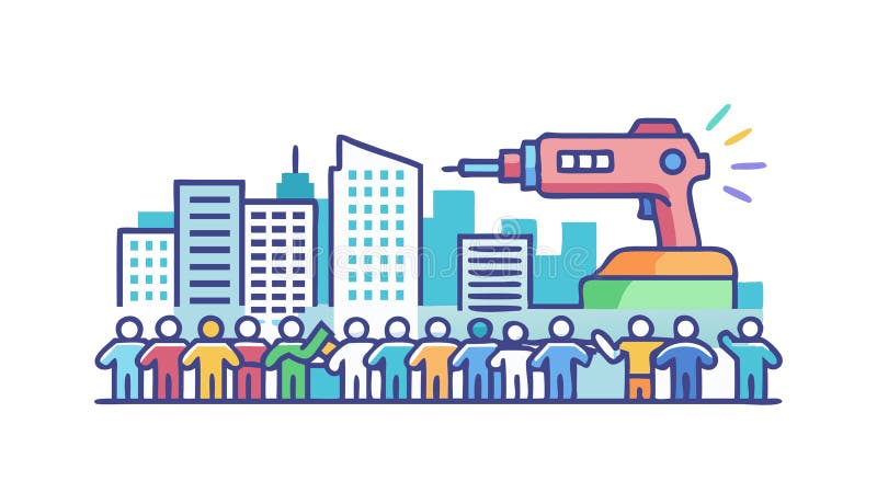 Local Infrastructure Development Stock Illustrations – 826 Local ...