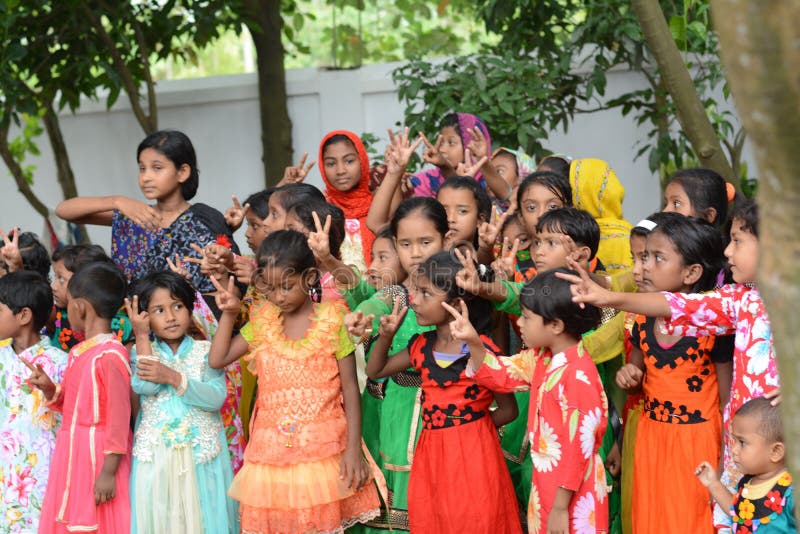 Community, Crowd, Girl, Child Picture. Image: 124418815