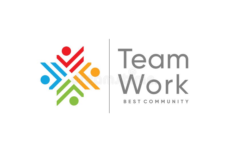 Community Design Element Icon Vector with Modern Creative and Abstract ...