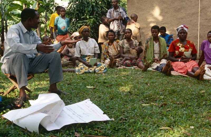 A Community Empowerment Project, Uganda. Editorial Photo - Image of ...