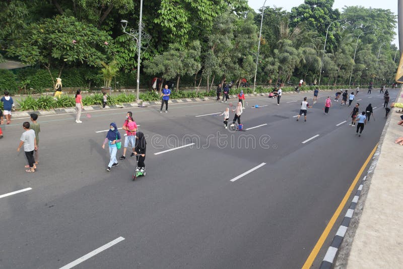 The Community is Enthusiastic about Participating in Morning Sports ...