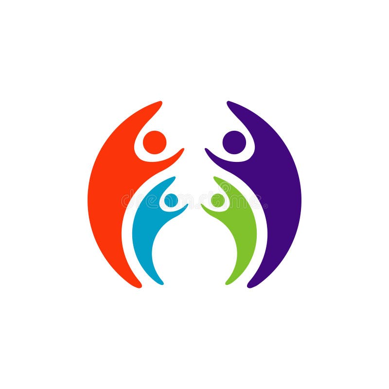 Community Graphic Design Template Vector Isolated Stock Illustration ...