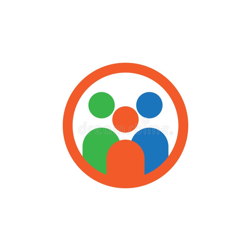 Community Graphic Design Template Vector Isolated Illustration Stock ...