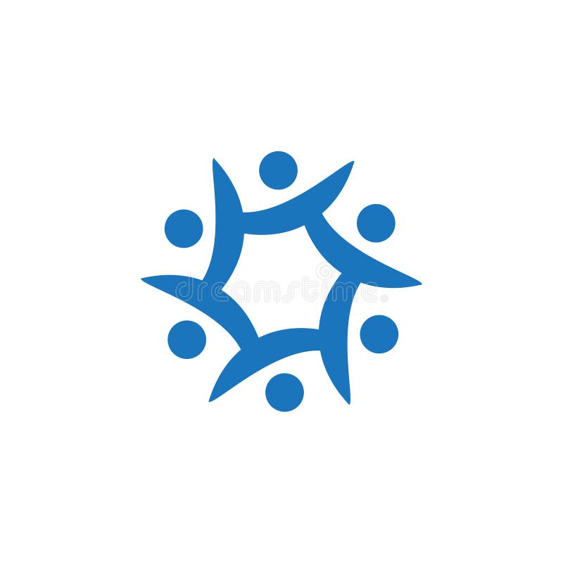 Community Graphic Design Template Vector Isolated Illustration Stock ...