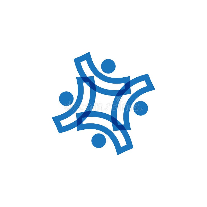 Community Graphic Design Template Vector Isolated Illustration Stock ...