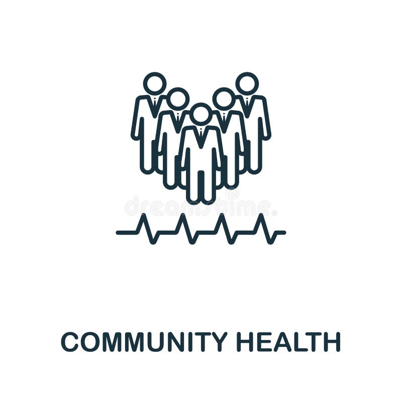 Community Health Icon Set. Four Elements in Diferent Styles from Icons ...