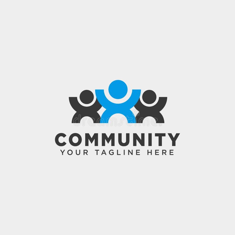 Community Human Logo Template Illustration Icon Element Isolated Stock ...