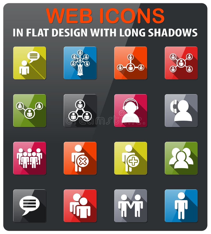 Community icon set stock illustration. Illustration of globe - 88313892