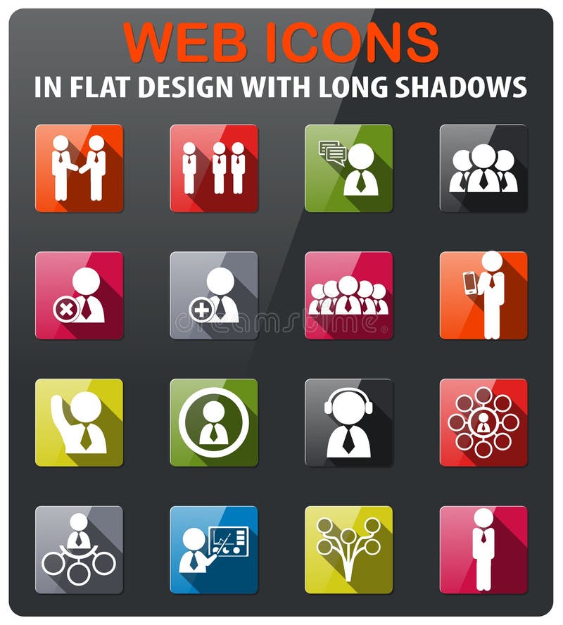 Community icon set stock illustration. Illustration of community - 88432963