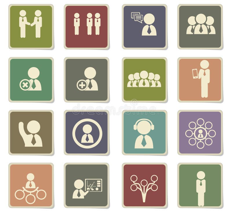 Community icon set stock illustration. Illustration of social - 89865298