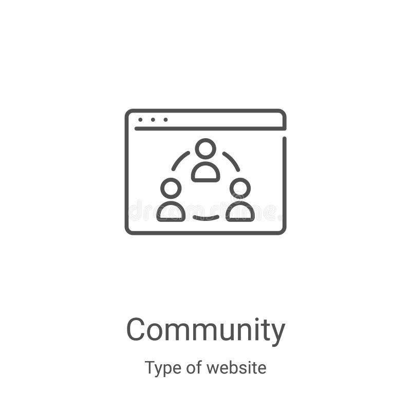 Community Outline Icon Stock Illustrations – 37,833 Community Outline ...
