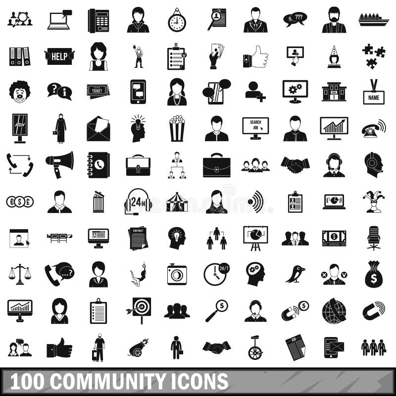 Community web icons stock vector. Illustration of refresh - 8438451