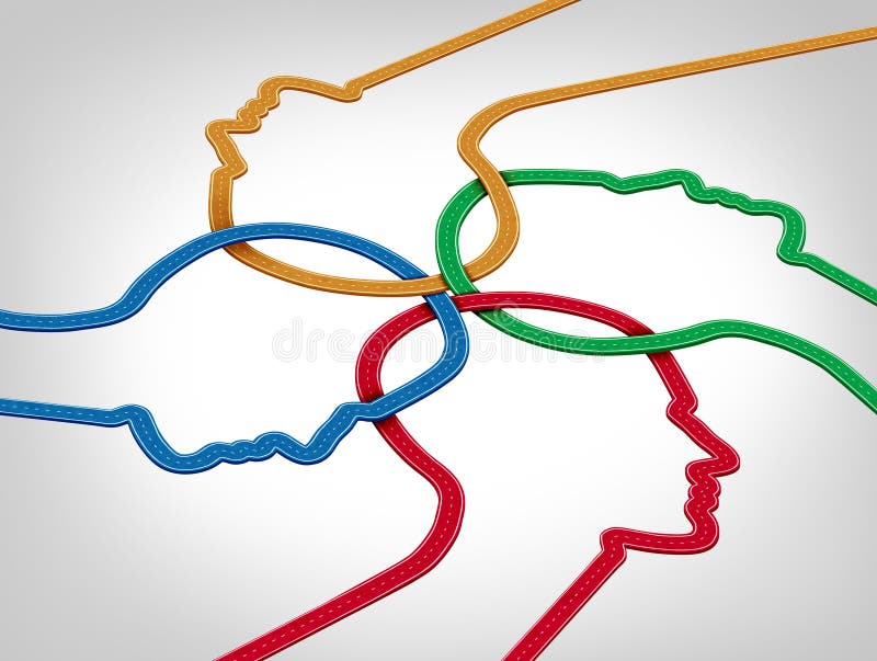 Community Learning stock illustration. Illustration of collaboration ...